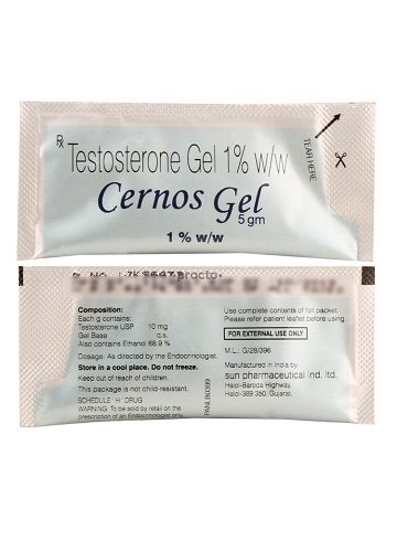 Buy Cernos Gel - testosterone gel 5g